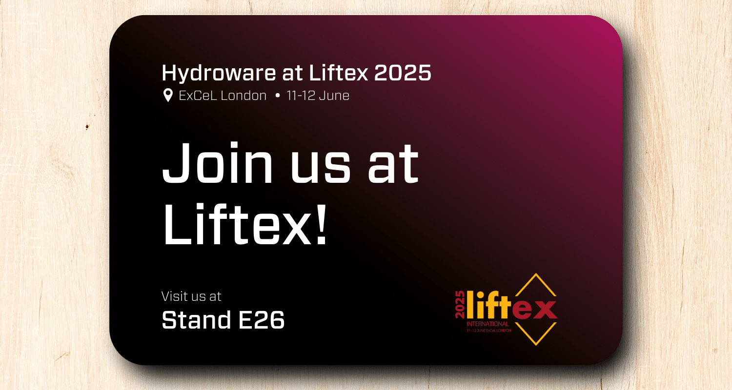 Join us at Liftex 2025! - Hydroware